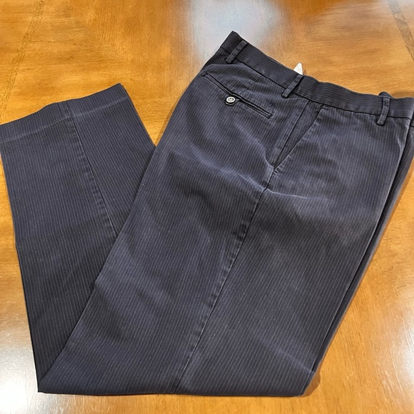 Dockers | Pants | Mens Dockers Classic Fit D3 Navy Blue Pinstripe ...
